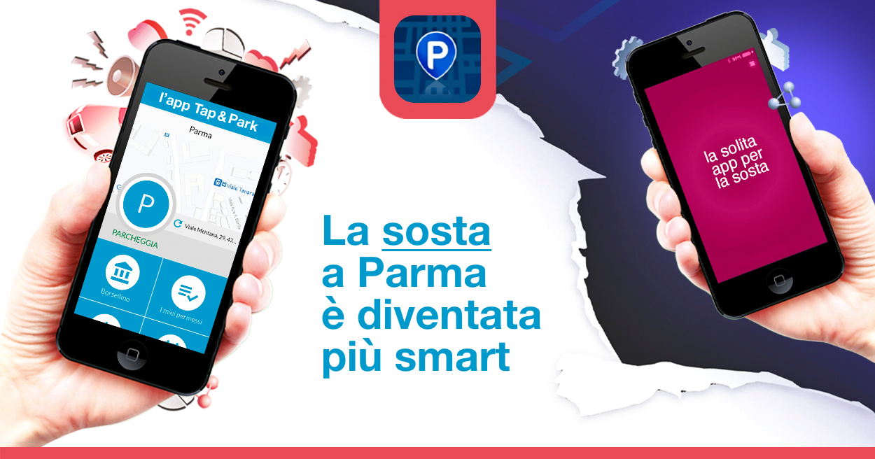 La sosta a Parma è smart: scarica l'app Tap & park | Infomobility